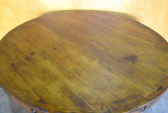 Small Hacienda Dining Table, Farmhouse Dining Room - Demejico