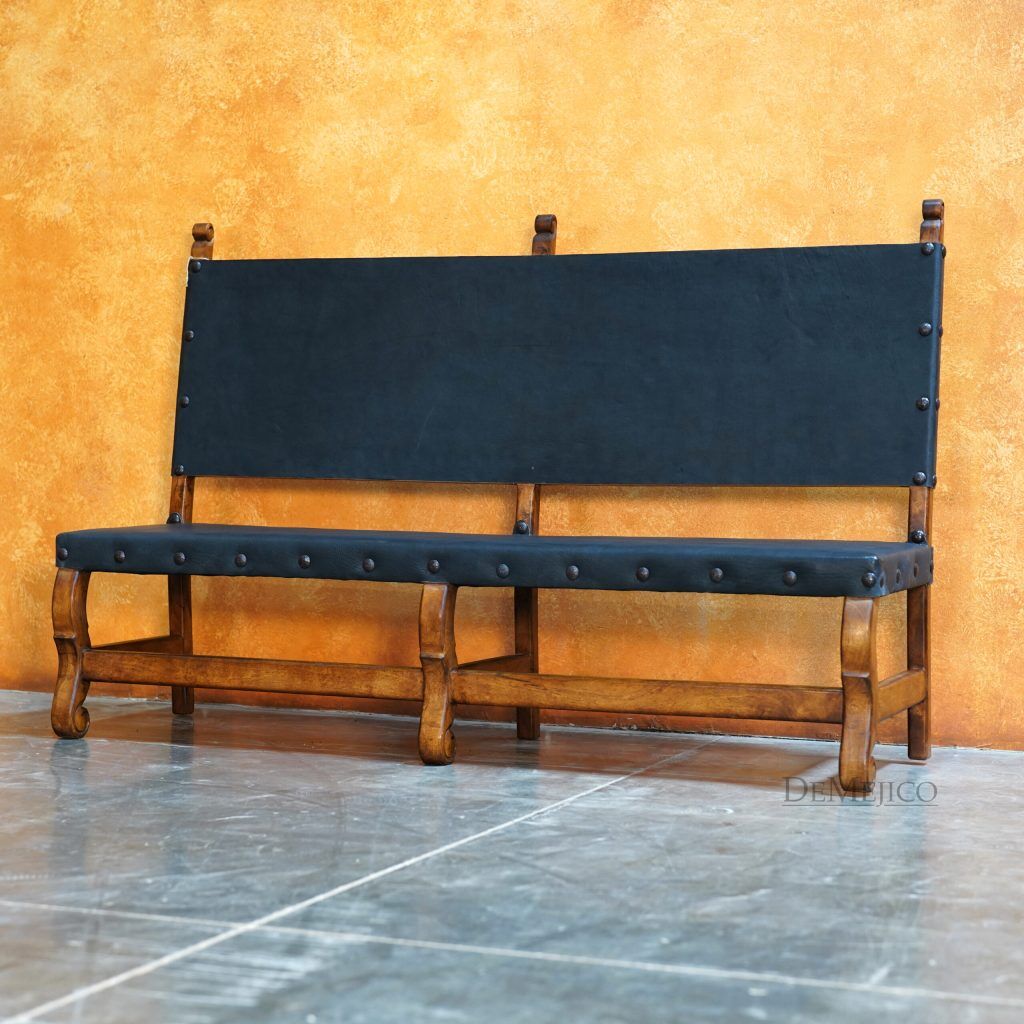 Spanish Benches, Custom Made Sofas, Rustic Wood Benches - DeMejico